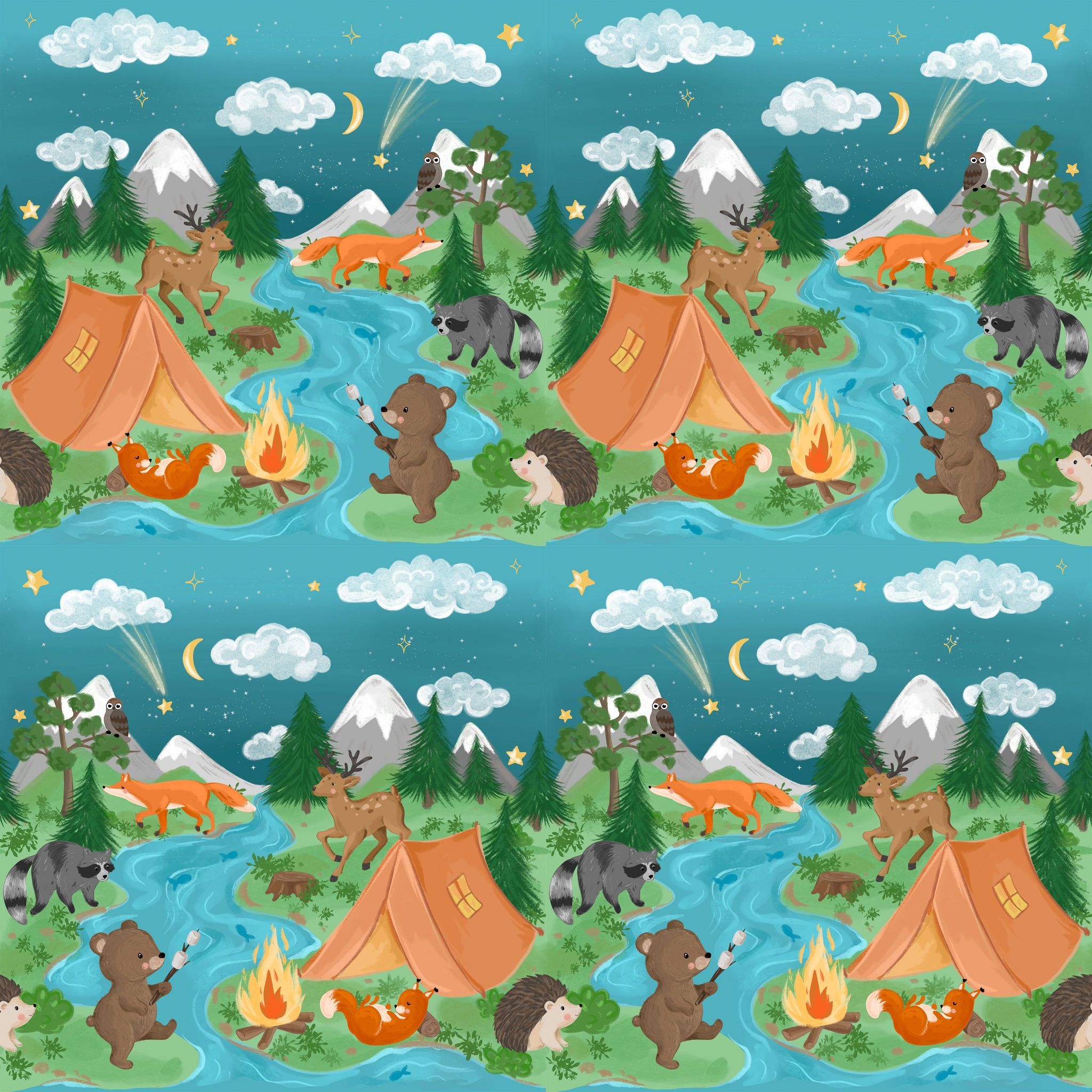 Camping Critters – Mama Lulu