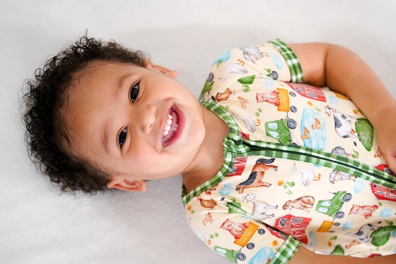 Barnyard Besties Shorts Romper – Mama Lulu