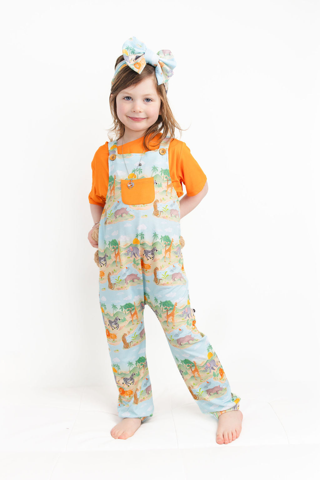 Sunny Safari Overalls – Mama Lulu